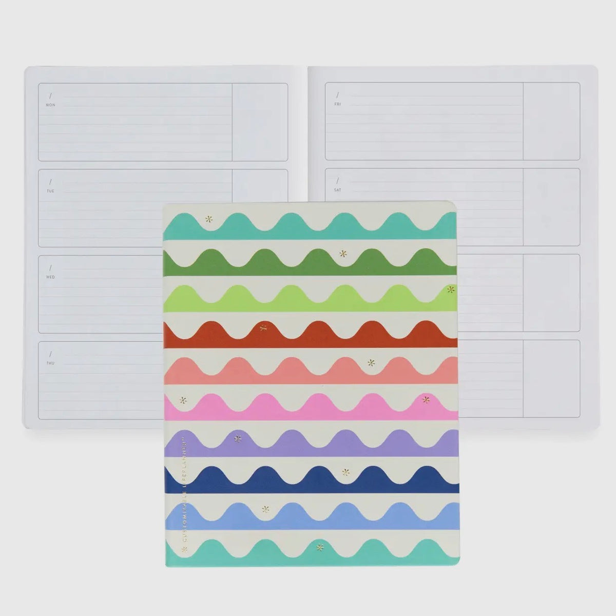 Erin Condren Color Wave Softbound 8x10 Undated LifePlanner – Peanuts ...