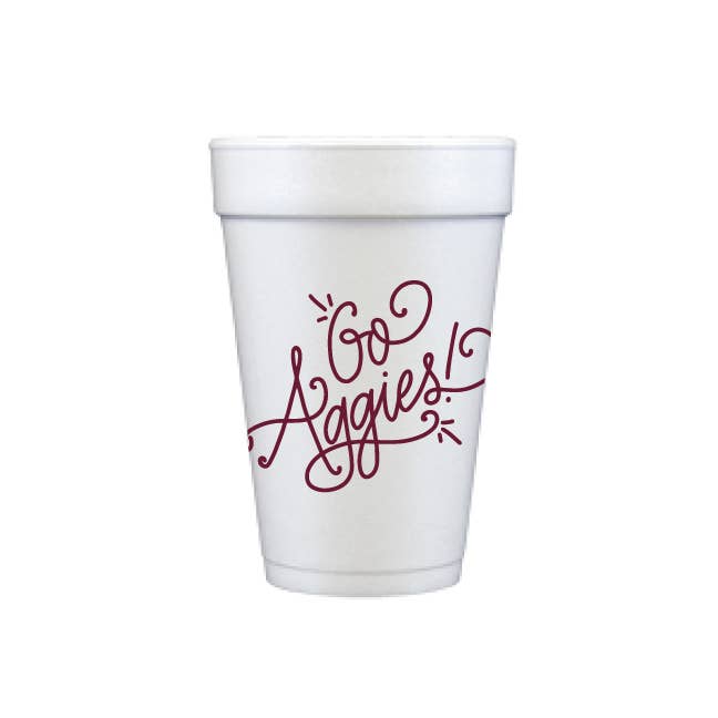 Go Aggies! | Team Foam Cup – Peanuts and Jellybeans